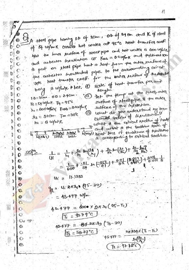Heat & Mass Transfer 2 (HMT) Mechanical Engineering Handwritten classes ...