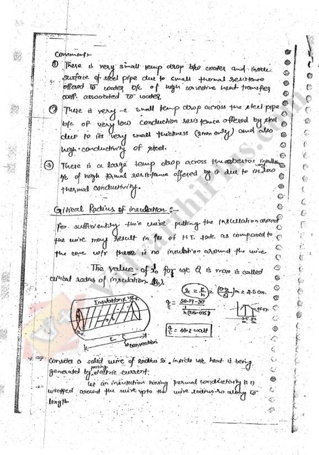 Heat & Mass Transfer 2 (HMT) Mechanical Engineering Handwritten classes ...