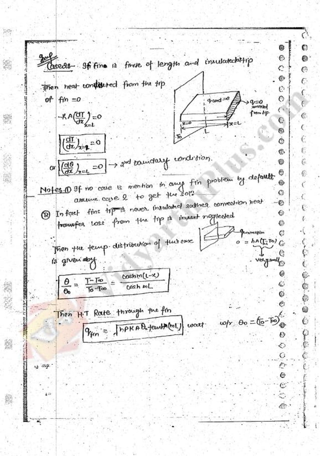 Heat & Mass Transfer 2 (HMT) Mechanical Engineering Handwritten classes ...