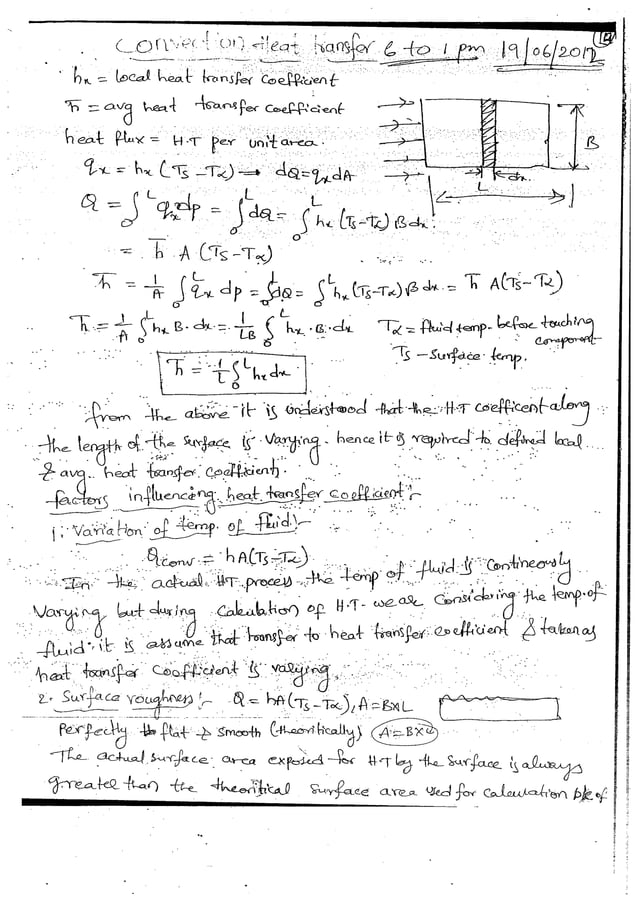 Heat & Mass Transfer 4 (HMT) Mechanical Engineering Handwritten classes ...