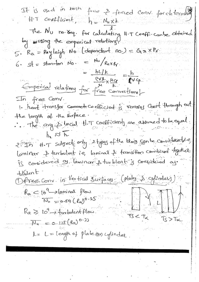 Heat & Mass Transfer 4 (HMT) Mechanical Engineering Handwritten classes ...