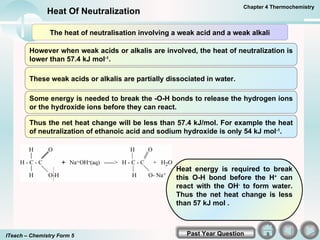 Heat of neutralization | PPT