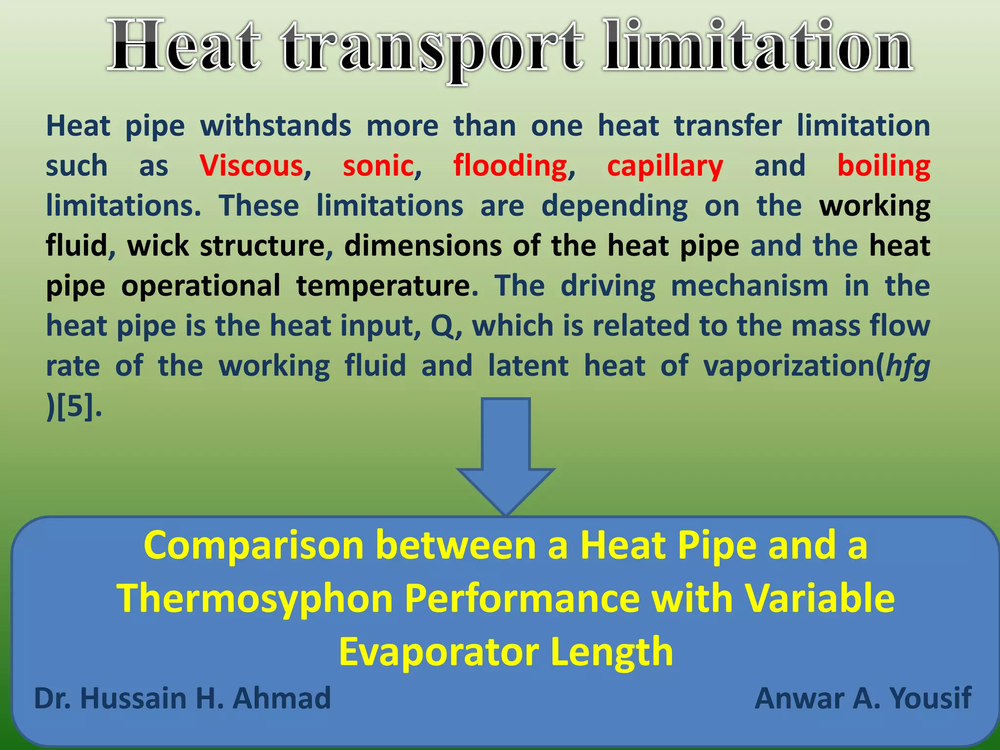 The Conception, Types, and Applications of Heat Pipe Solar Collector | PDF