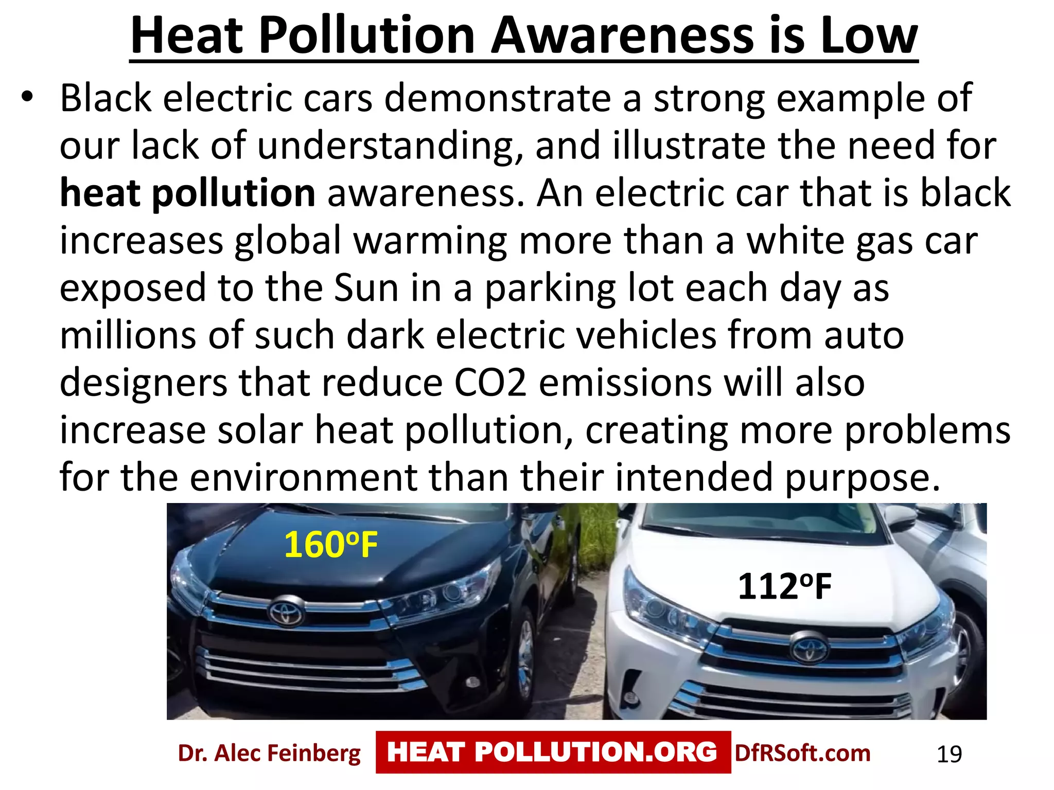 Global Warming - 25% From Heat Pollution & Paris Accord Issues | PPT