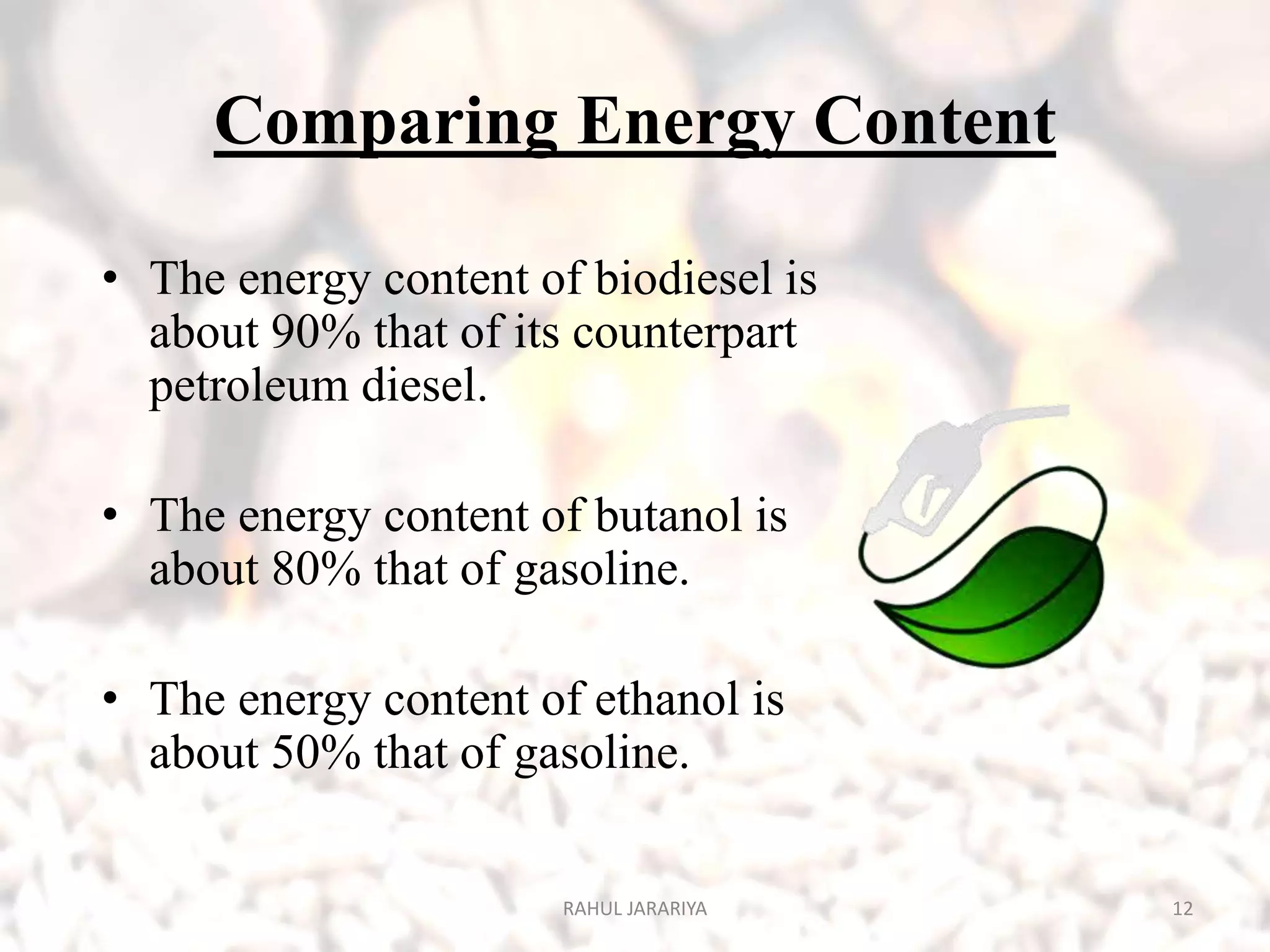 Heat Power and Biofuels from Biomass | PPTX | Food & Drink