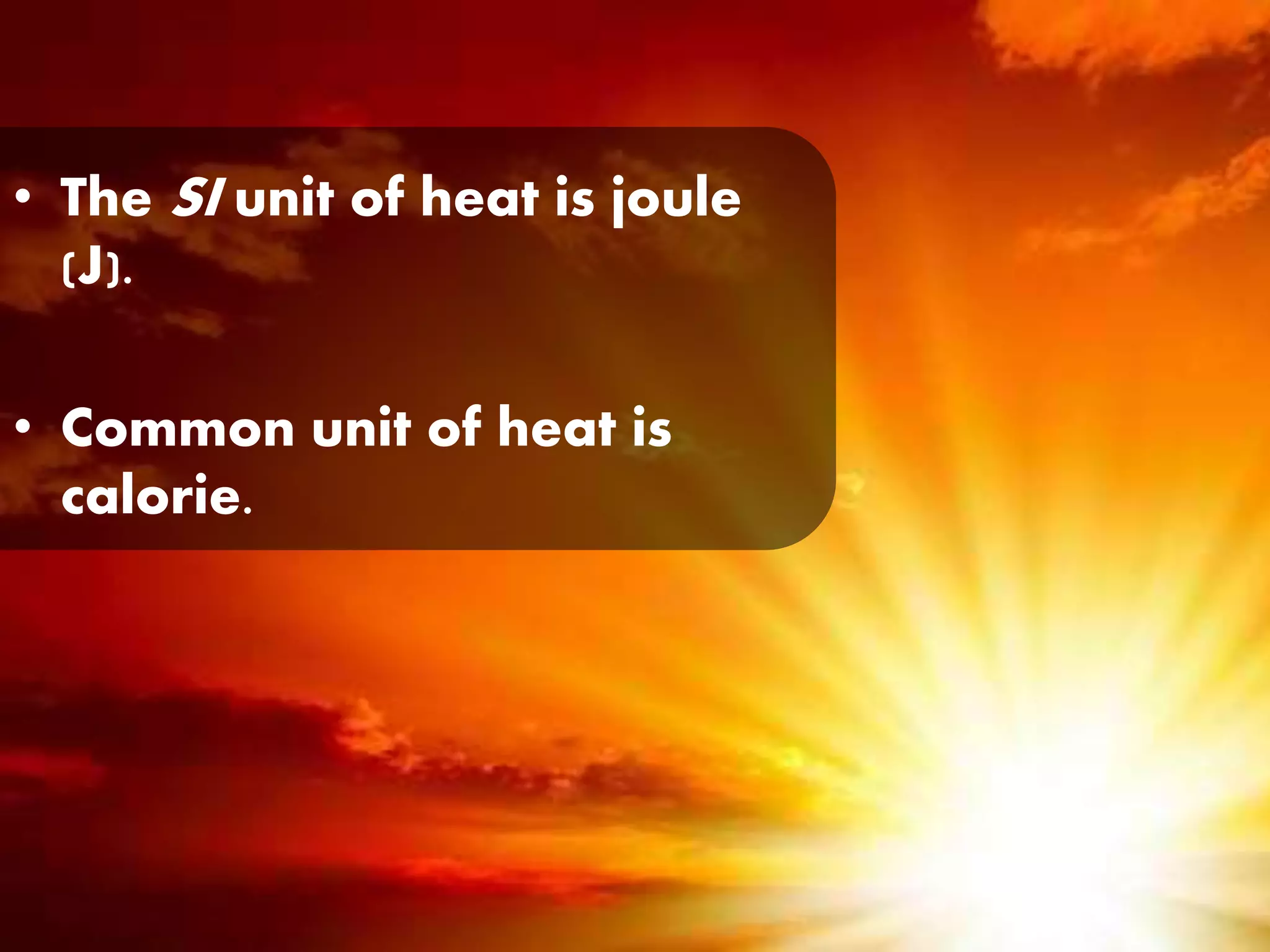 Heat (grade 8) | PPTX