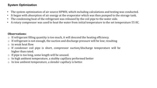 Heat pump water heaters | PPTX