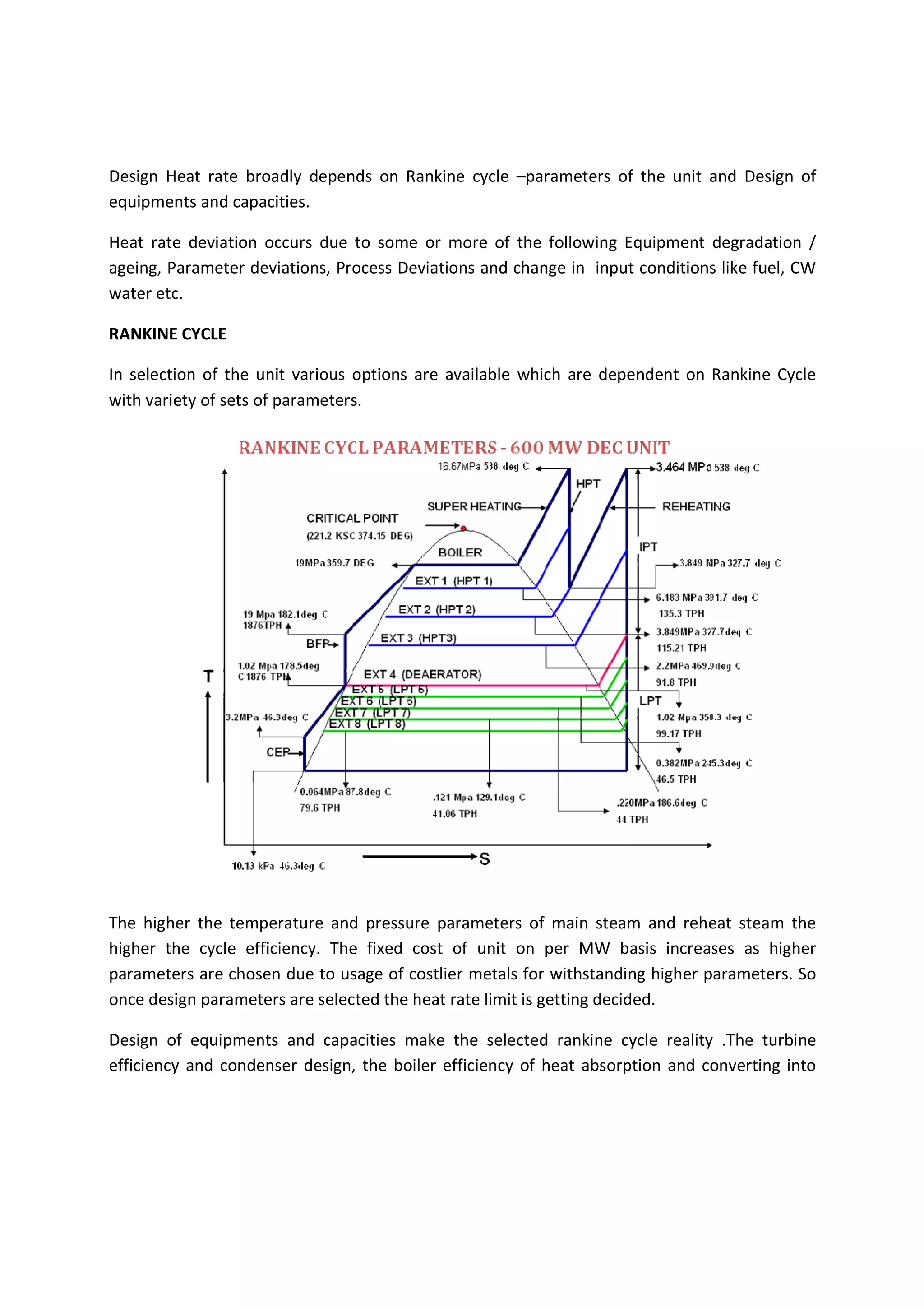 Heat rate- pulse rate of power plant | PDF
