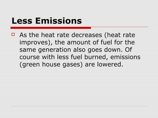Heat rate audit in thermal power plant | PPT