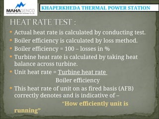HEAT RATE CALCULATIONS for turbines -JUNE08.ppt