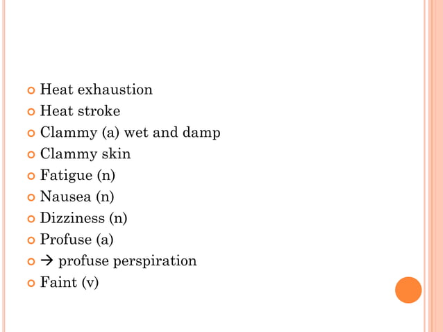 Heat reactions of the human body(hoangthihang)(1) | PPT
