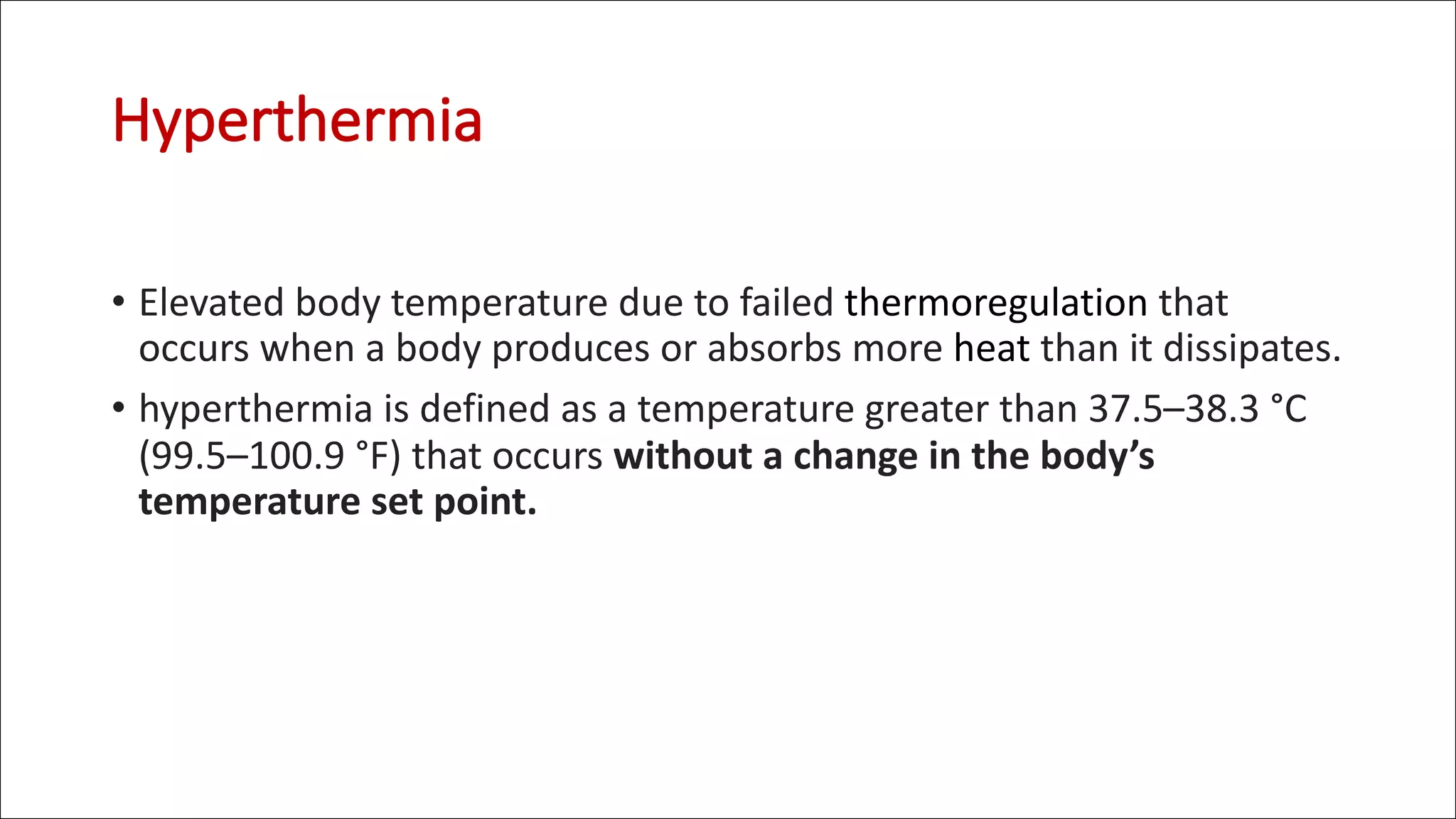 Heat Related Disorders | PDF
