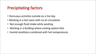 Heat Related Disorders | PDF