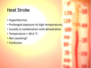 Heat related illness | PPTX