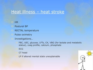 Heat related illness | PPTX