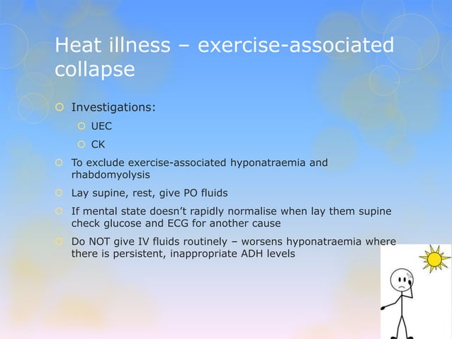 Heat related illness | PPTX