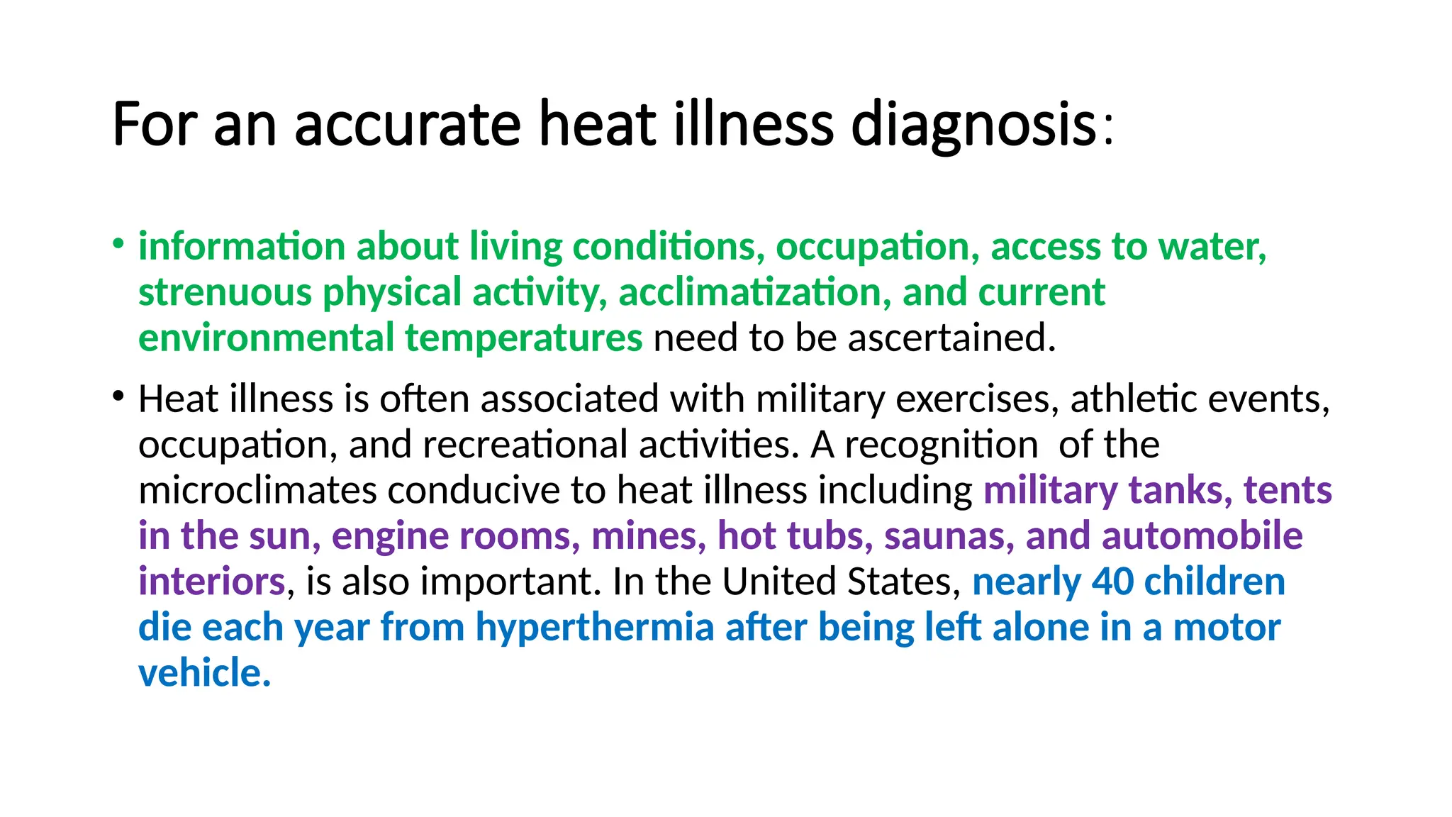 Heat-Related Illnesses lecture 2024,Power point | PPTX