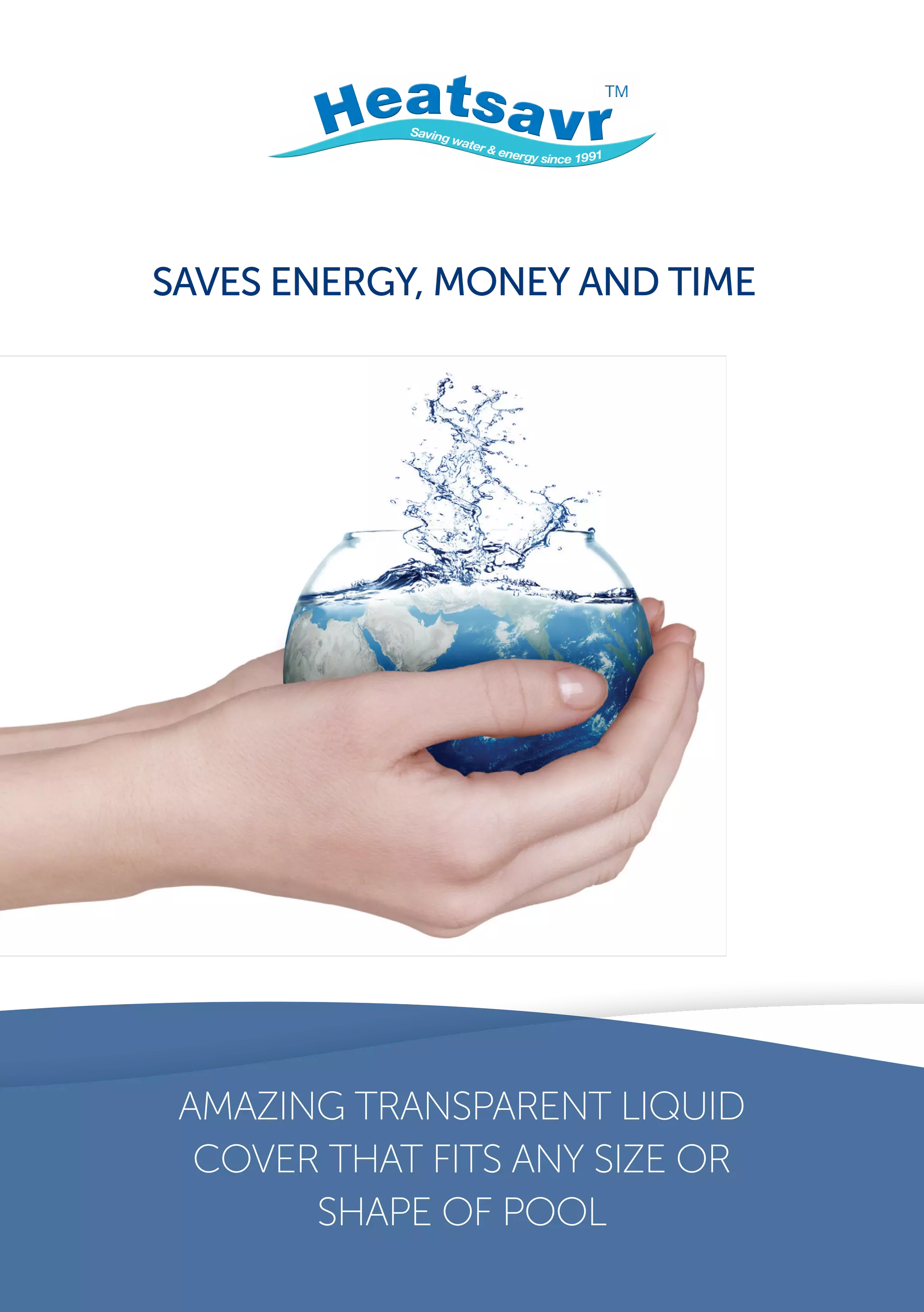 Heatsavr liquid pool cover | PDF