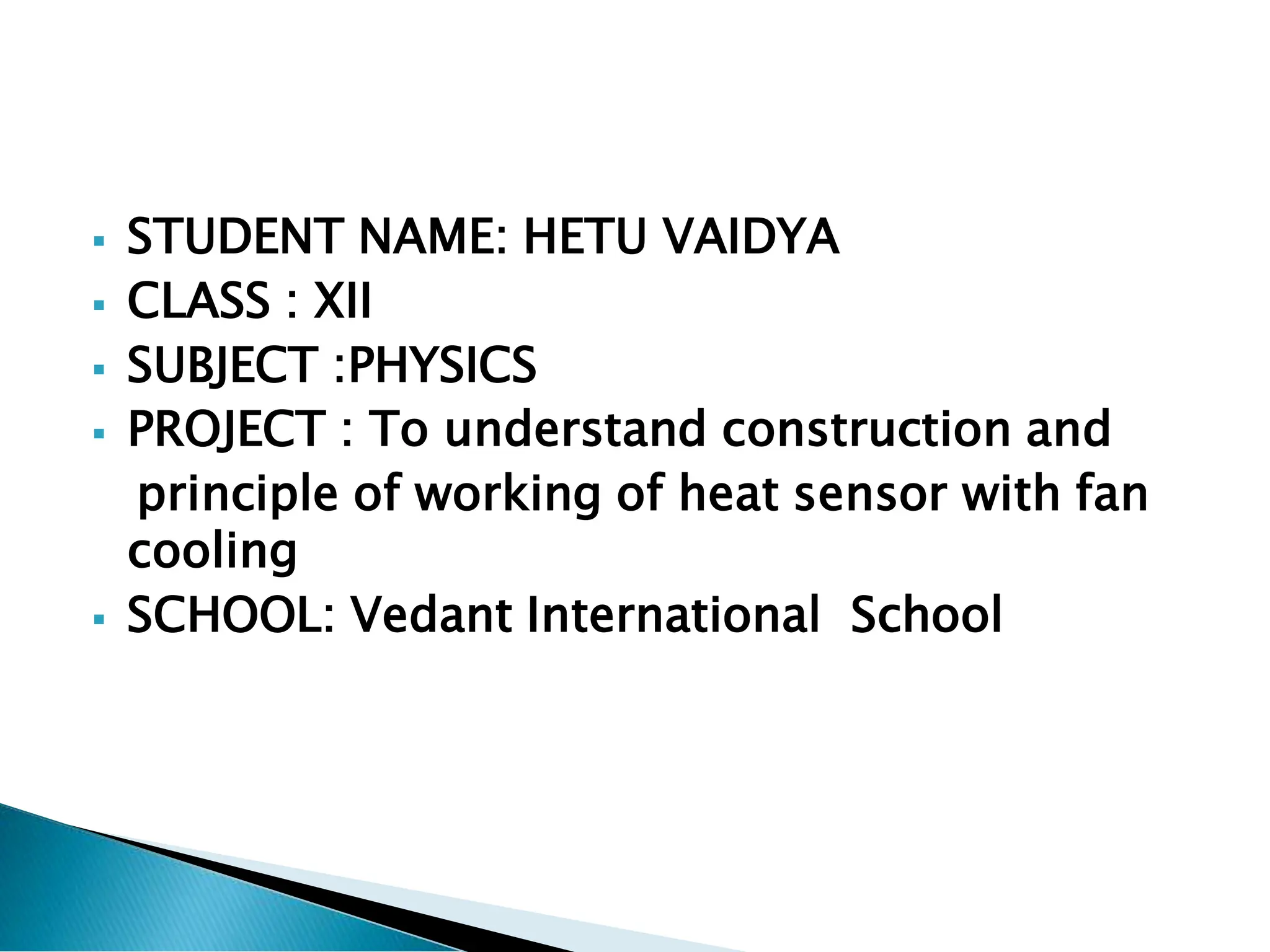 Heat sensor physics project file.....pdf