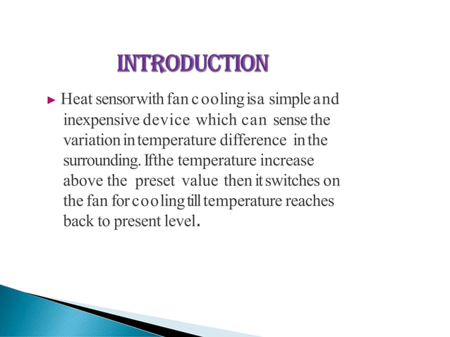 Heat sensor physics project file.....pdf | Physics | Science