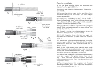 6. Heat Shrink Cable Joint (HV) - 11kV Trifurcating Transition (3 Core ...