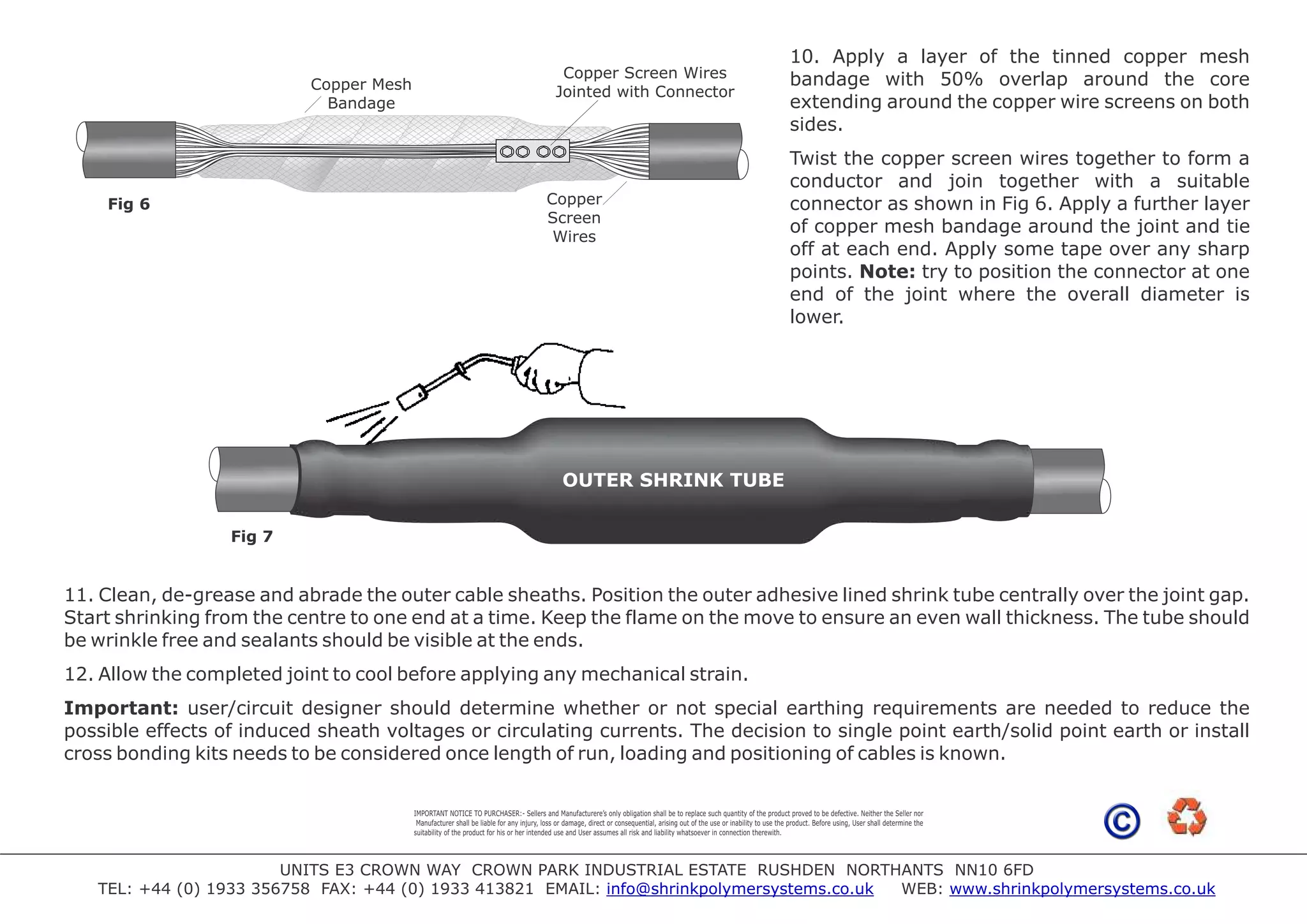5. Heat Shrink Cable Joint (HV) - 11kV Triplex BS7870 Cables | PDF