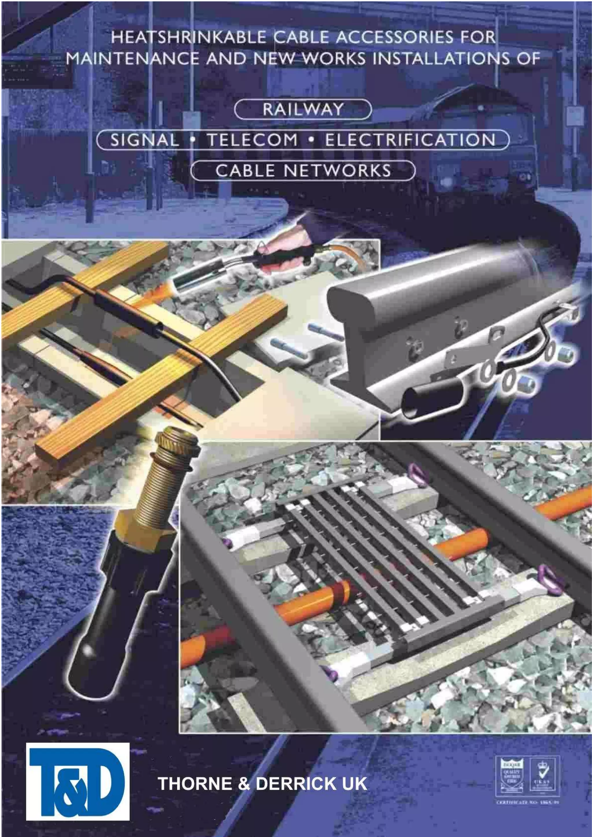 Heat Shrink Cable Joints for Track Circuit, Power, Signal & Telecom ...