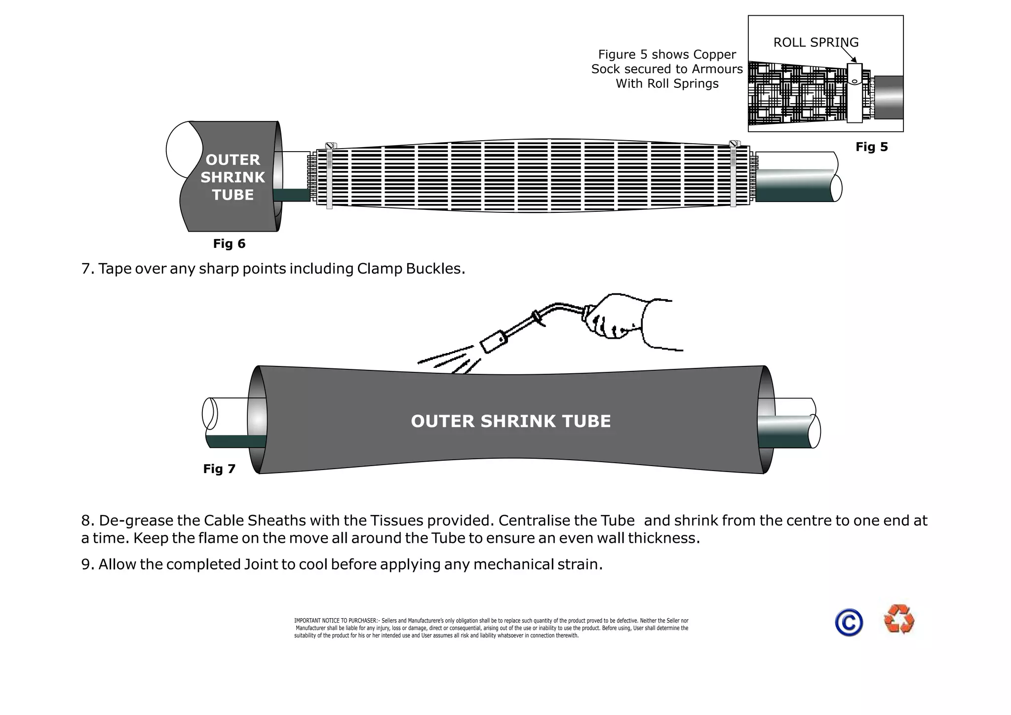 Heat Shrink Cable Joints Instruction - Low Voltage XLPE SWA 0.6kV-3.3kV ...