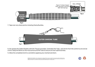 Heat Shrink Cable Joints Instruction - Low Voltage XLPE SWA 0.6kV-3.3kV ...