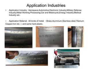HeatSign Dot Peen Pin Marking Machine | PPT