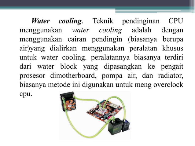 Heatsink dan perkembangan storage dalam komputer | PPTX