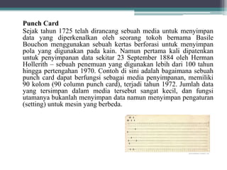 Heatsink dan perkembangan storage dalam komputer | PPTX