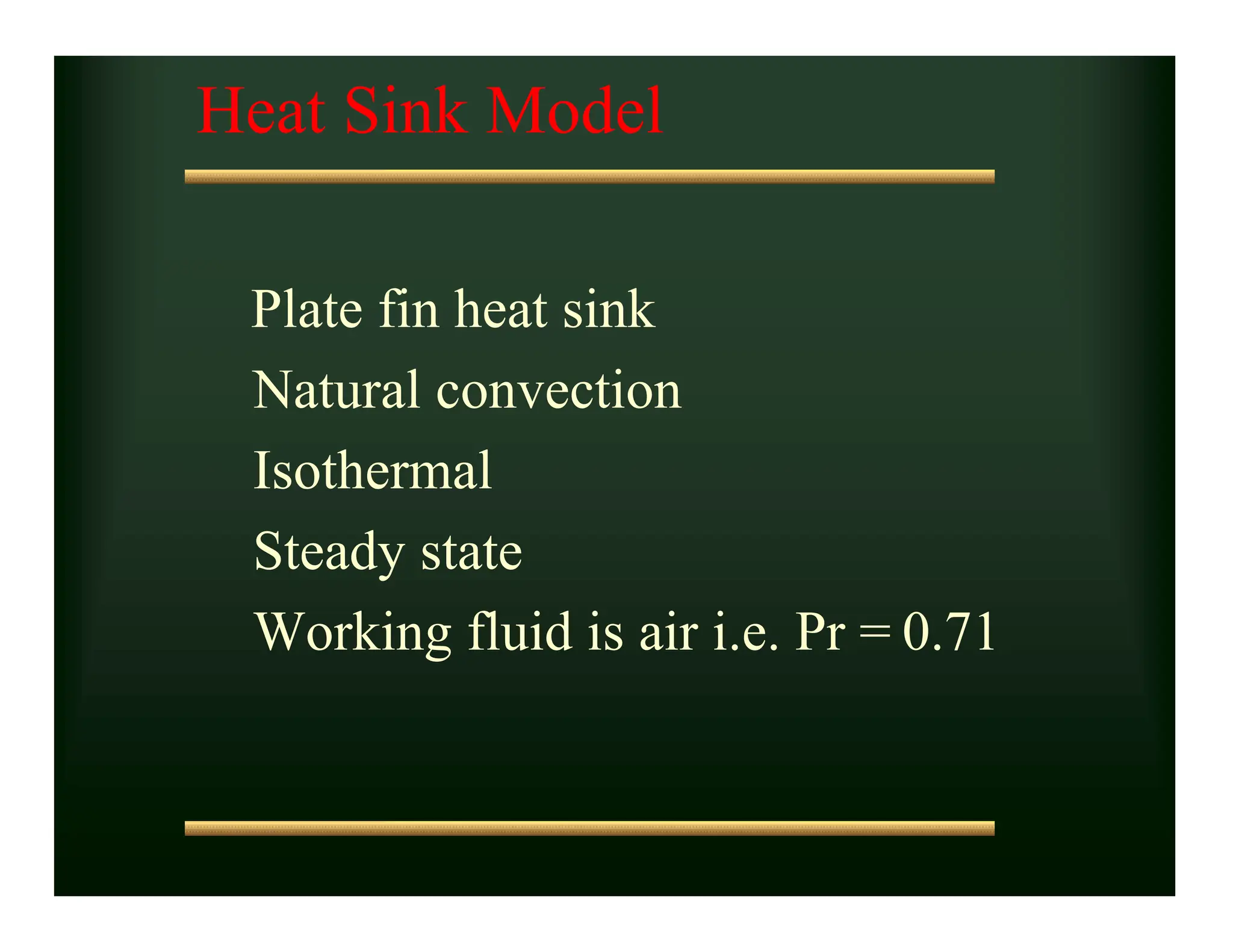 Thermal Design and Optimization of Heat Sinks | PDF