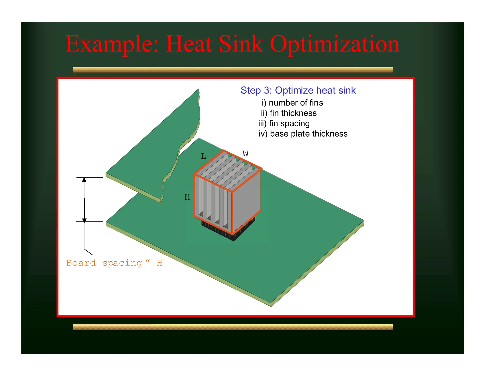 Thermal Design and Optimization of Heat Sinks | PDF