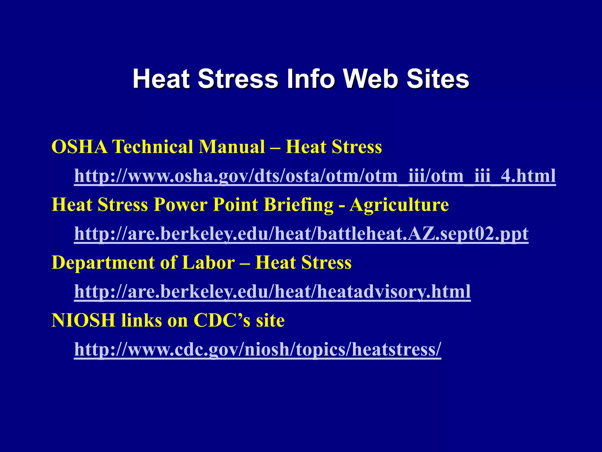Heat Stress.ppt