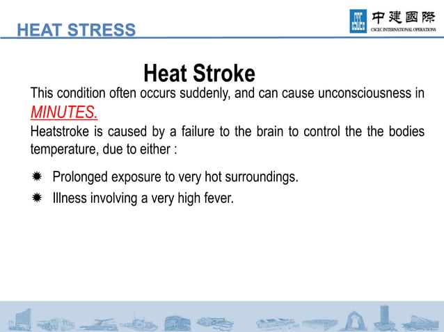 Effects of hot working environment (heat stress) | PPT