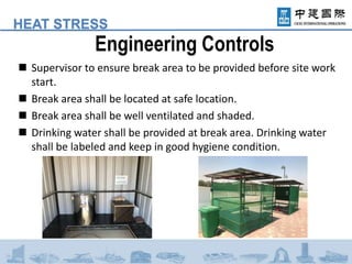 Effects of hot working environment (heat stress) | PPT