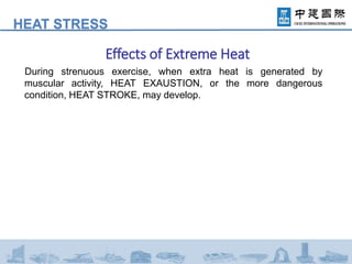 Effects of hot working environment (heat stress) | PPT