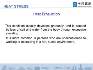 Effects of hot working environment (heat stress) | PPT