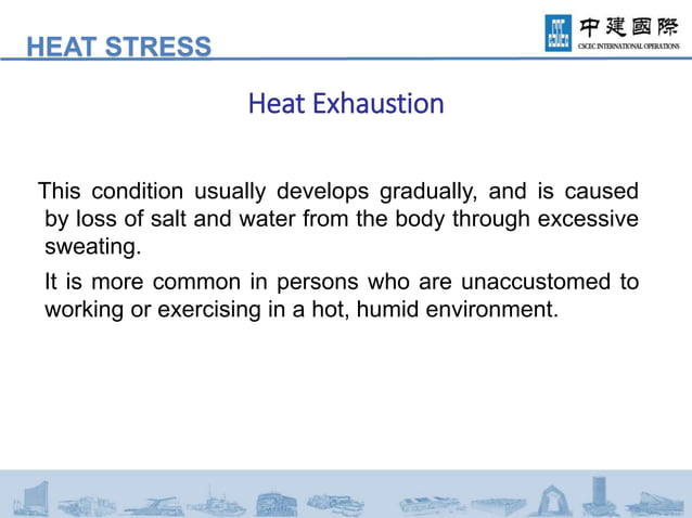 Effects of hot working environment (heat stress) | PPT