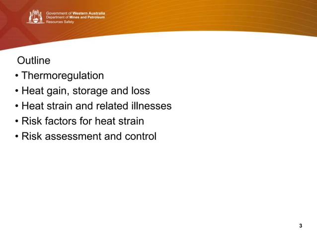 HeatStress.ppt in industrial hygiene safety | PPT