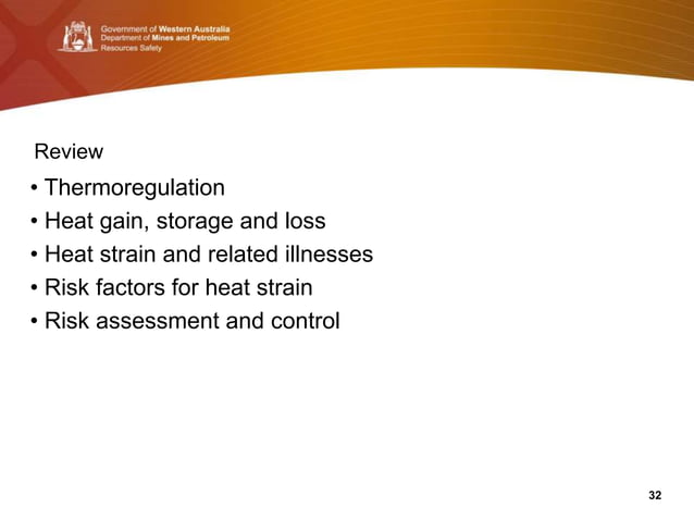 HeatStress.ppt in industrial hygiene safety | PPT