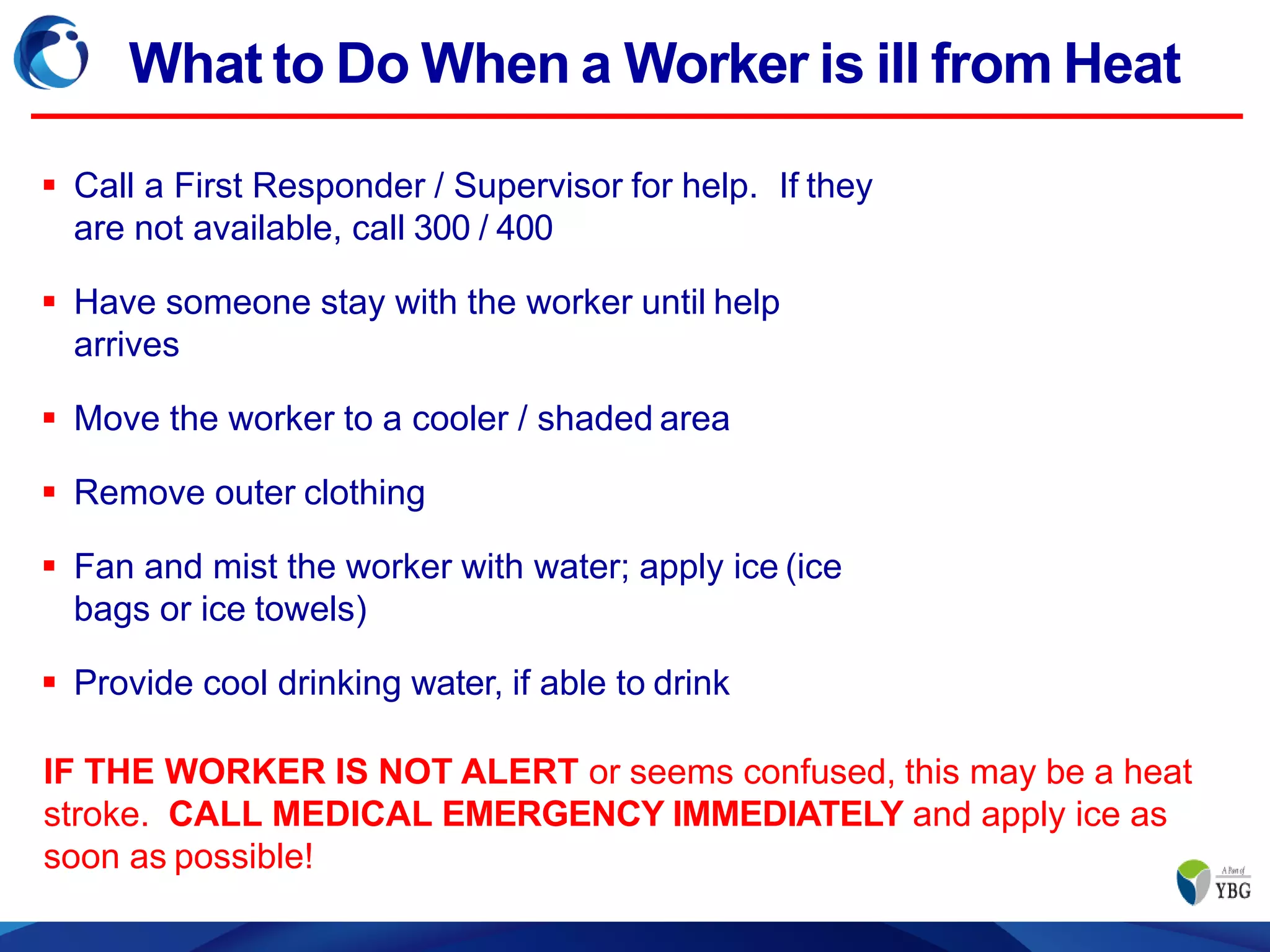 -- Heat Stress -- Training PPT | PDF