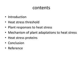 heat stress and heat shock proteins.pptx