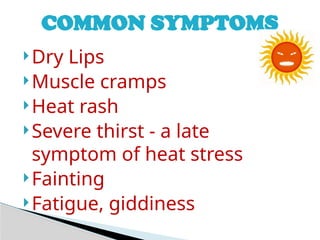 HEAT STRESS AND PRECAUTIONARY MEASURES PPT.pptx