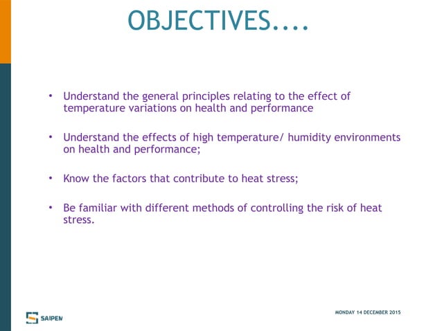 Heat Stress awareness REV1 and trainig .ppt