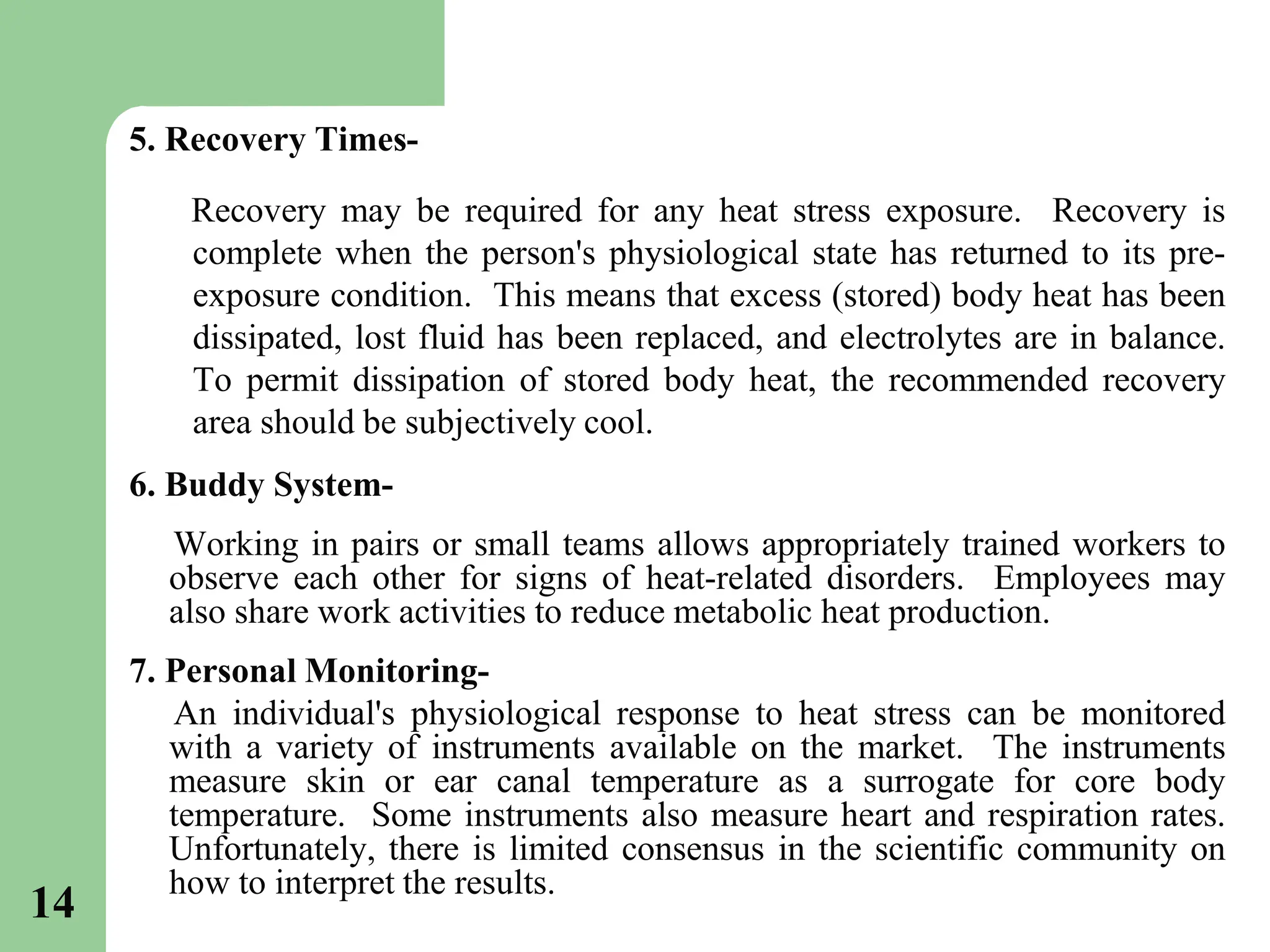 Heat Stress HSE Presentation regarding heat stress | PPT