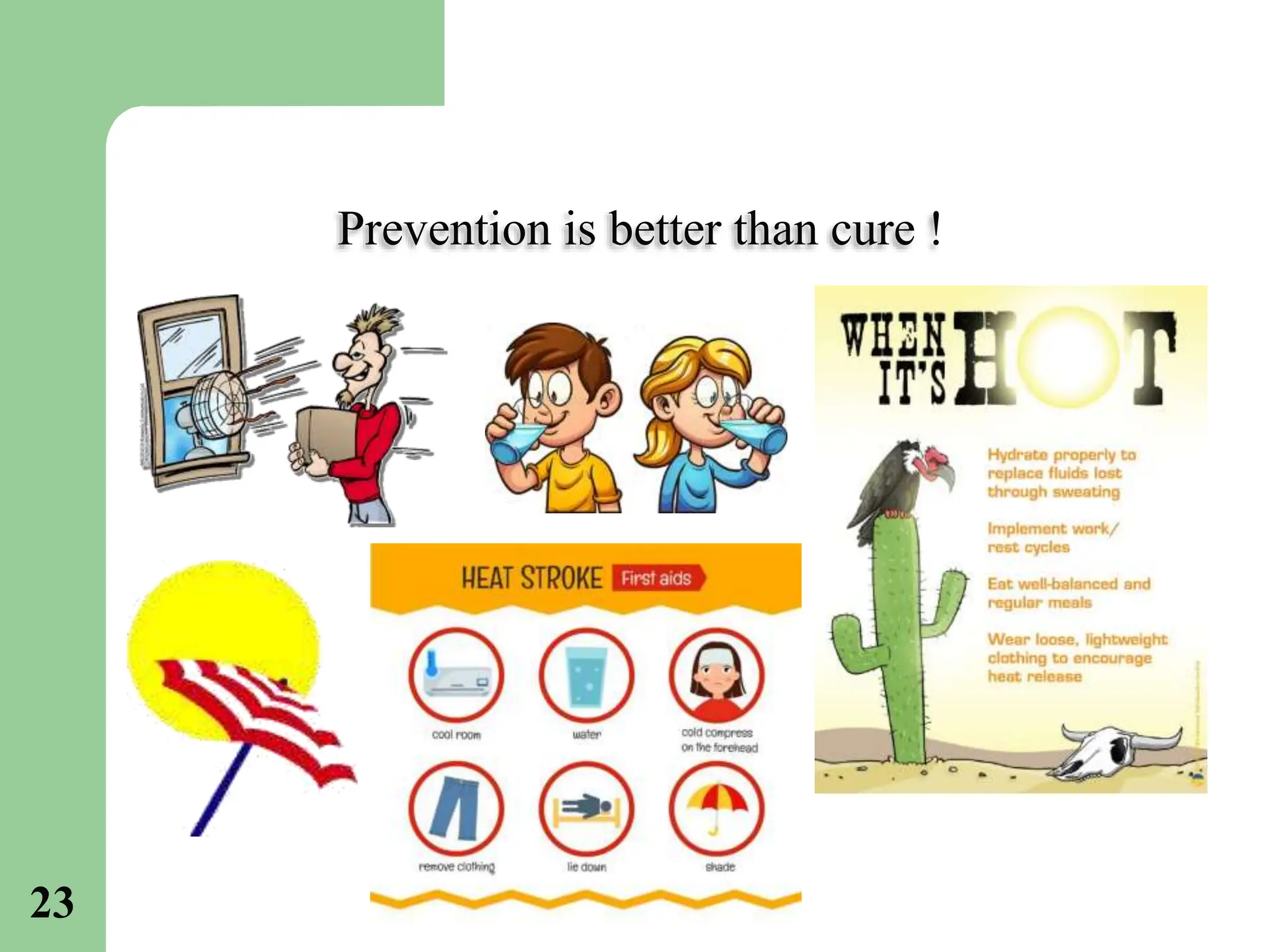 Heat Stress HSE Presentation regarding heat stress | PPT