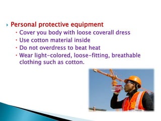 Heat stress Management | PPTX