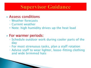 Heat stress Management | PPTX